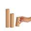 Brown Cardboard Tubes for Crafts, DIY Craft Paper Roll (3 Sizes, 36 ...