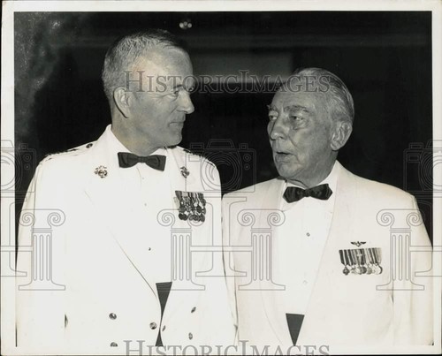1968 Press General Leonard F. Chapman, USMC, & Lt. General Carl S. Day ...