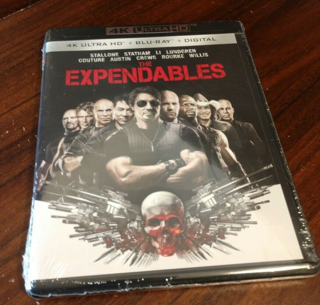 Expendables (4K UHD+Blu-ray+HD Digital)-NEW-Free Shipping with Tracking ...
