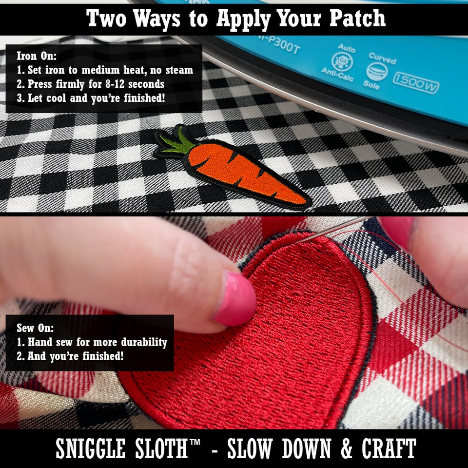 Sleepy Lamb Sheep Baby Multi-Color Embroidered Iron-On Patch Applique ...