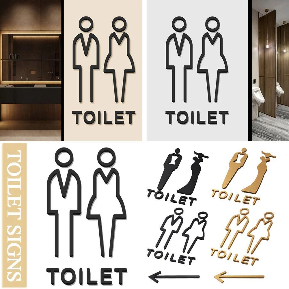 Man Bathroom Logo