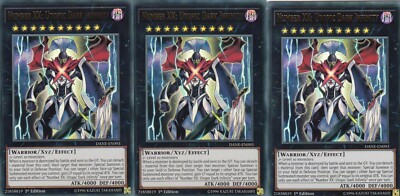 YUGIOH 3 X NUMBER XX: UTOPIC DARK INFINITY - DANE-EN093 ULTRA 1ST ED ...