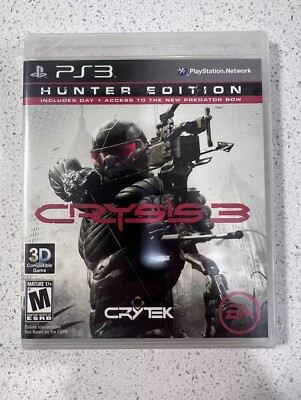 Crysis 3 Hunter Edition Sony PlayStation 3 PS3 Brand NEW & SEALED ...