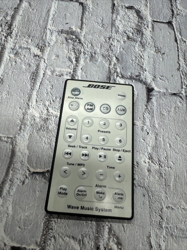Bose Acoustic Wave Music System II Remote Control Genuine OEM White ...