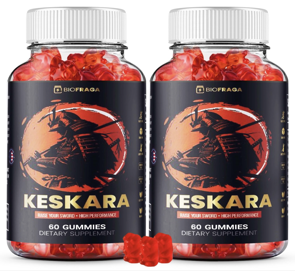 3-Pack Keskara Gummies for Male Performance and Vitality - 180 Gummies ...
