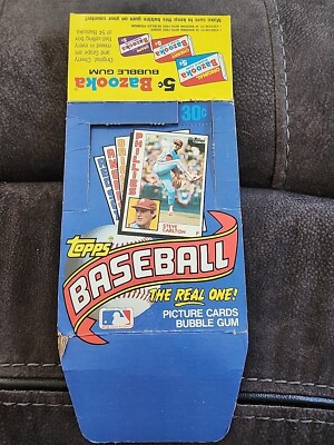 1984 Topps Baseball Box Empty | eBay