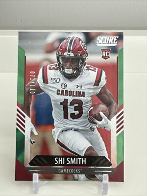 Shi Smith 2021 Score Rookie Card #399 Green Spokes #’d 71/110 Chiefs | eBay
