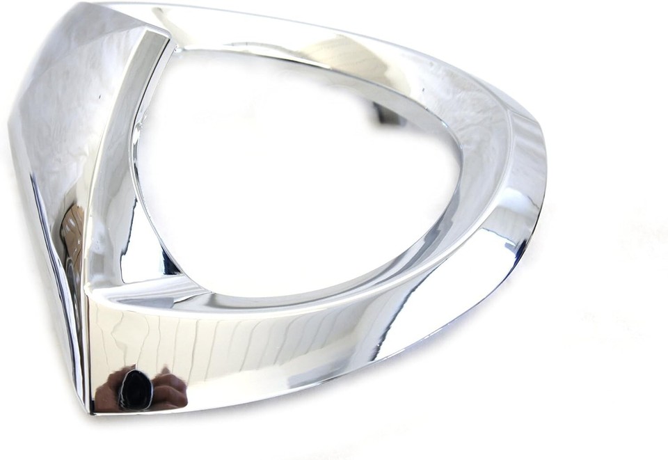 Mutazu Chrome Headlight Head light Eagle Bezel Scowl for Victory Cross ...