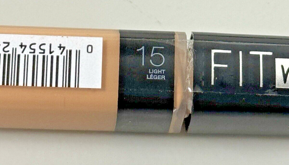 NEW Maybelline New York Fit Me Concealer 15 LIGHT 0.23 oz Sealed | eBay
