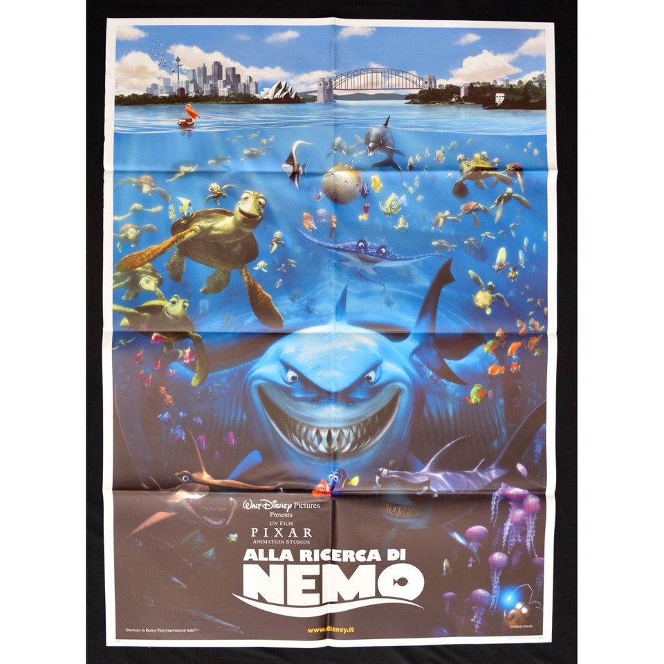 Poster Die Suche von Nemo Animation Walt Disney Pixar A286 | eBay