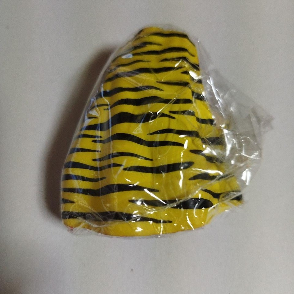 Tiger Mask Figure with Traditional Cloak, Tiger Pattern Mantle, Used | eBay