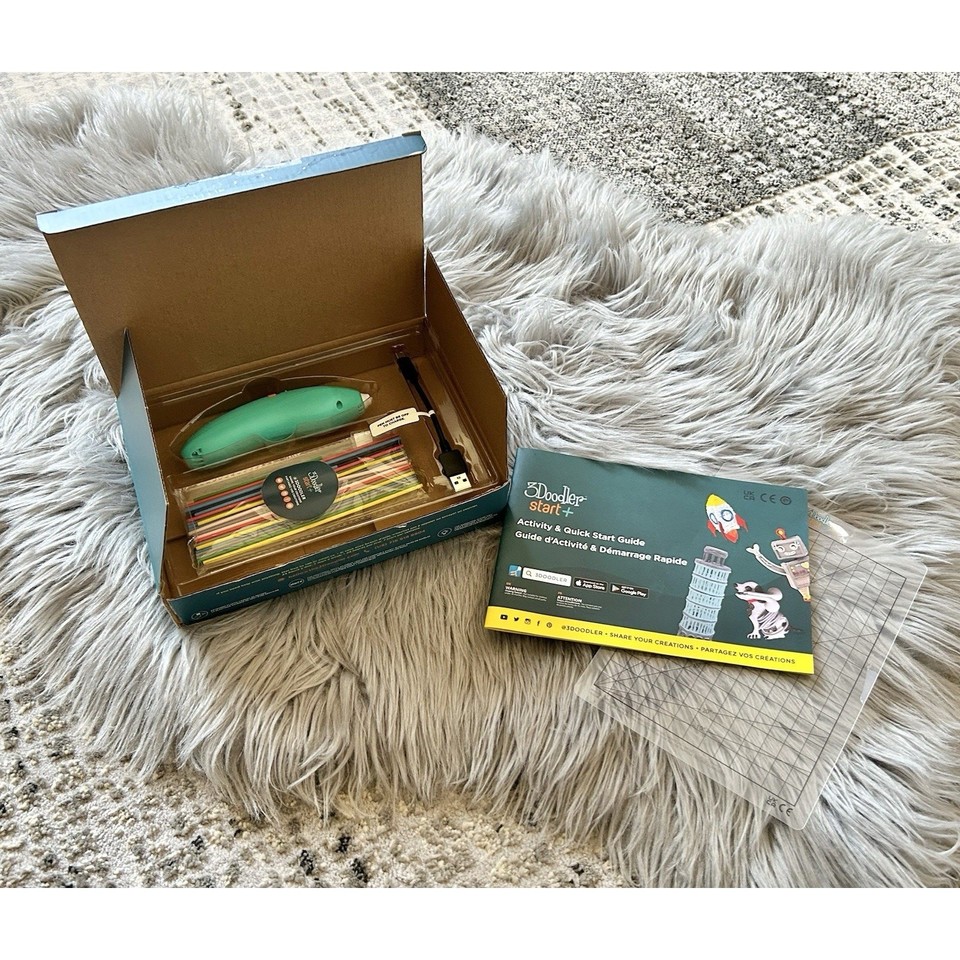 3Doodler Start+ Essentials 3D Printing Pen Set In Teal | eBay