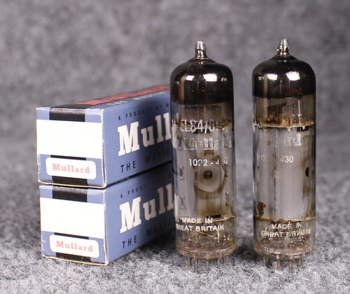 (2) Mullard EL84/6BQ5 Tubes ~ Blackburn 1963 ~ STRONG TESTING PAIR! | eBay