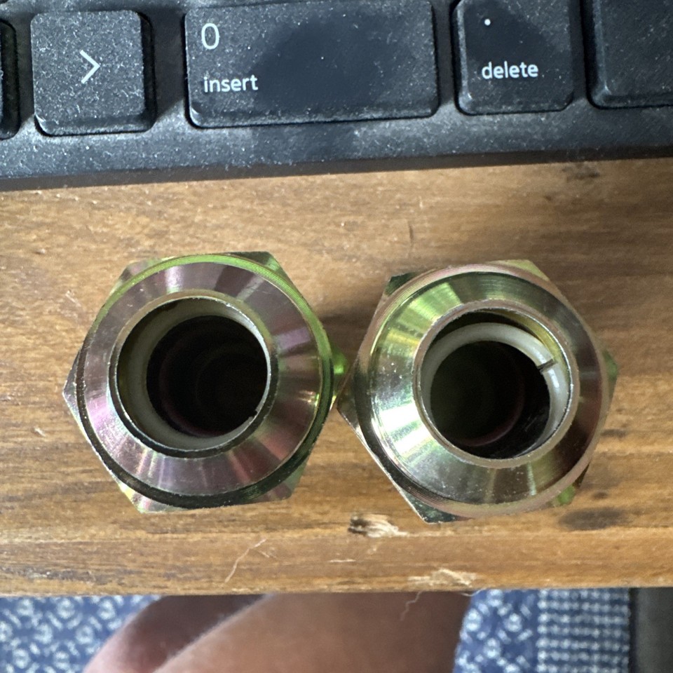 2 Transmission Oil Cooler Line Quick Disconnect Fitting 2005-2007 | eBay