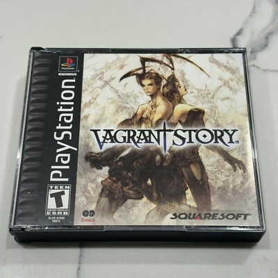 Vagrant Story (PS1, 2000) MINT/NM Disc Complete CIB Manual Reg Card ...