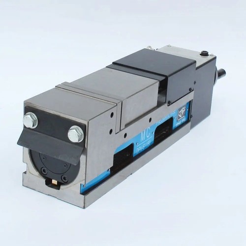 6 Inch Machining Center Pneumatic Clamp 6000KG High Clamping Force Air ...