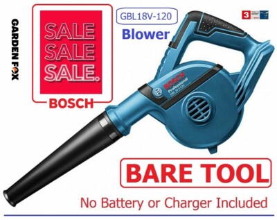 BARE TOOL Bosch GBL18V-120 BLOWER (Inc extras) 06019F5100 3165140821049 ...