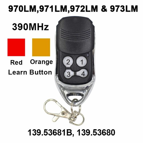 2PC 3 Button Garage Door Opener Remote For Liftmaster Security+ Plus 05 ...