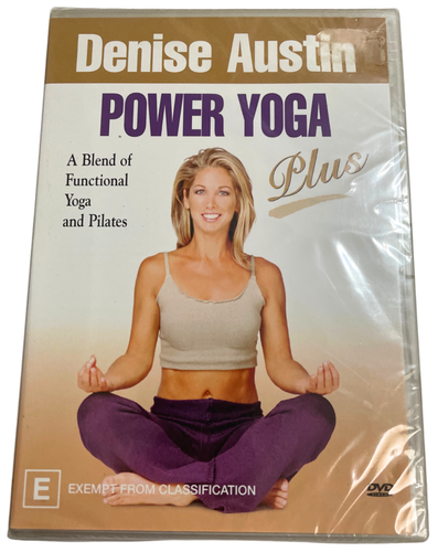 Denise Austin Power Yoga Plus Health Fitness DVD Blend Functional Yoga ...