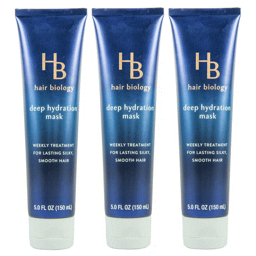 HB Hair Biology Deep Hydration Mask Masque Hydratant 5 fl oz 3 Pack | eBay