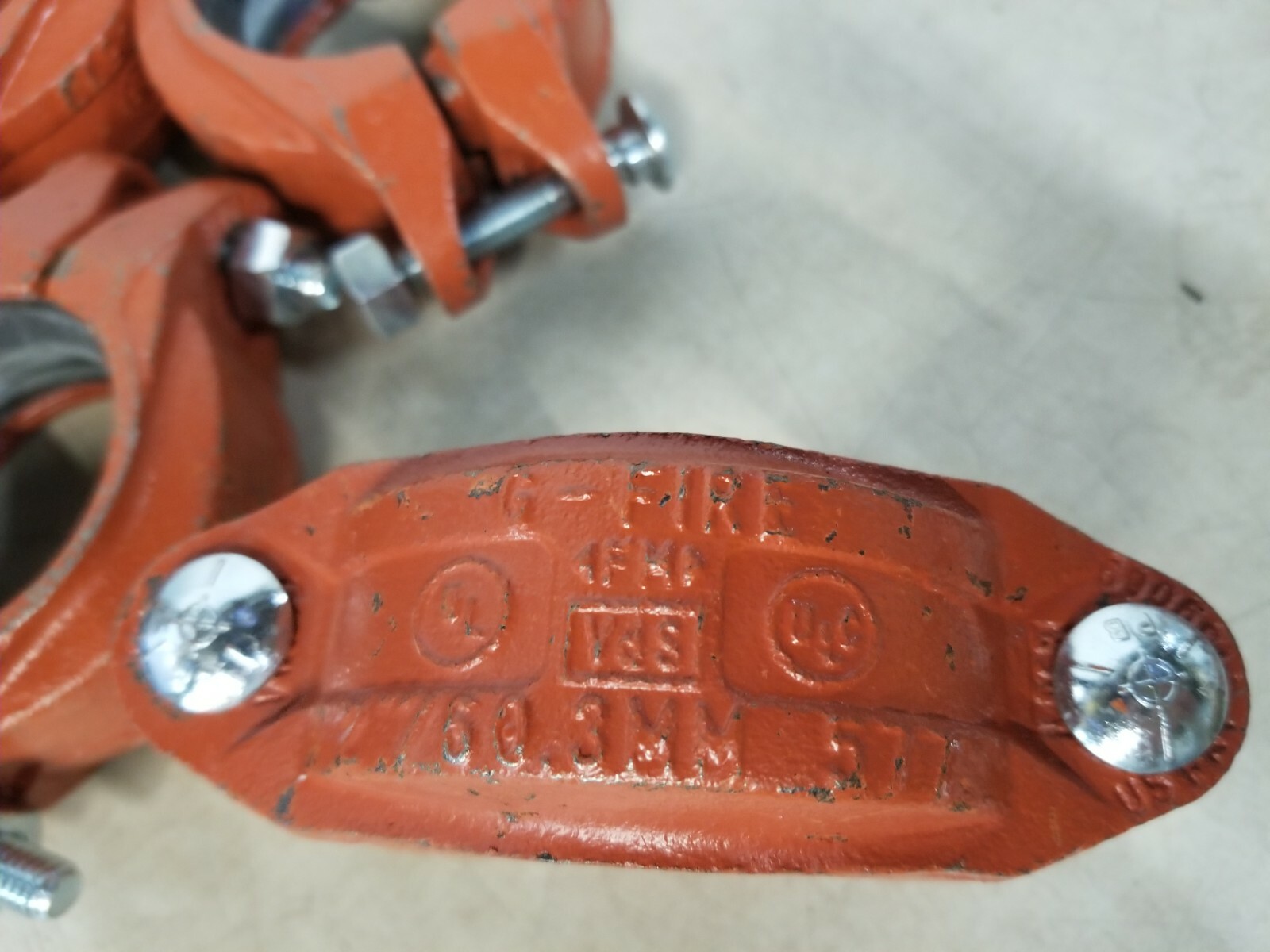 Lot of 5 - Grinnell Fire Sprinkler Coupling Clamp 2" 60.3mm 577 | eBay