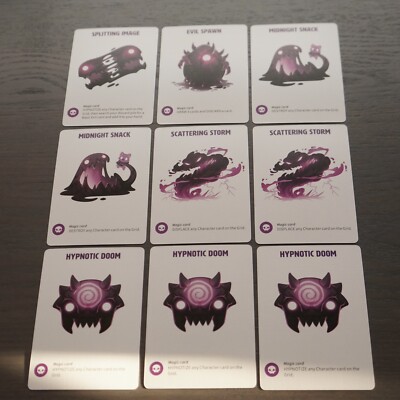 Tic Tac K.O. Cute vs Evil | All 9 Evil Instant Cards | Official Game ...