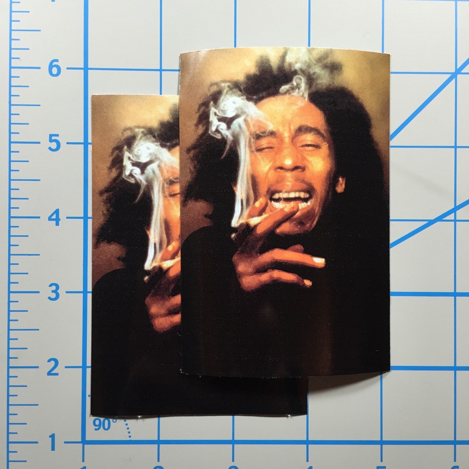 Bob Marley 4" Color Vinyl Decal Sticker BOGO | eBay