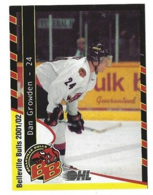 2001-02 Belleville Bulls (OHL) Dan Growden | eBay
