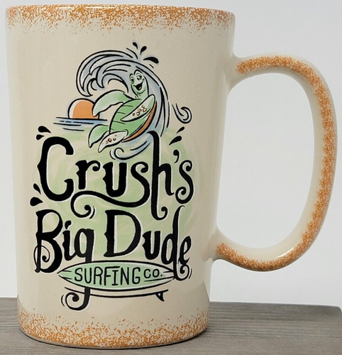 Disney Parks Finding Nemo Crush's Big Dude Surfing Co. Mug Coffee Tea ...