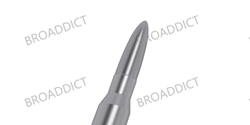 Bullet Antenna 50 Cal Caliber For Truck Dodge Ram 1500 Ford F150 Raptor ...