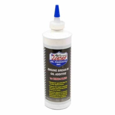 Lucas 10063 TB Zinc-Plus Engine Break-In Engine Oil Additive High-Zinc ...