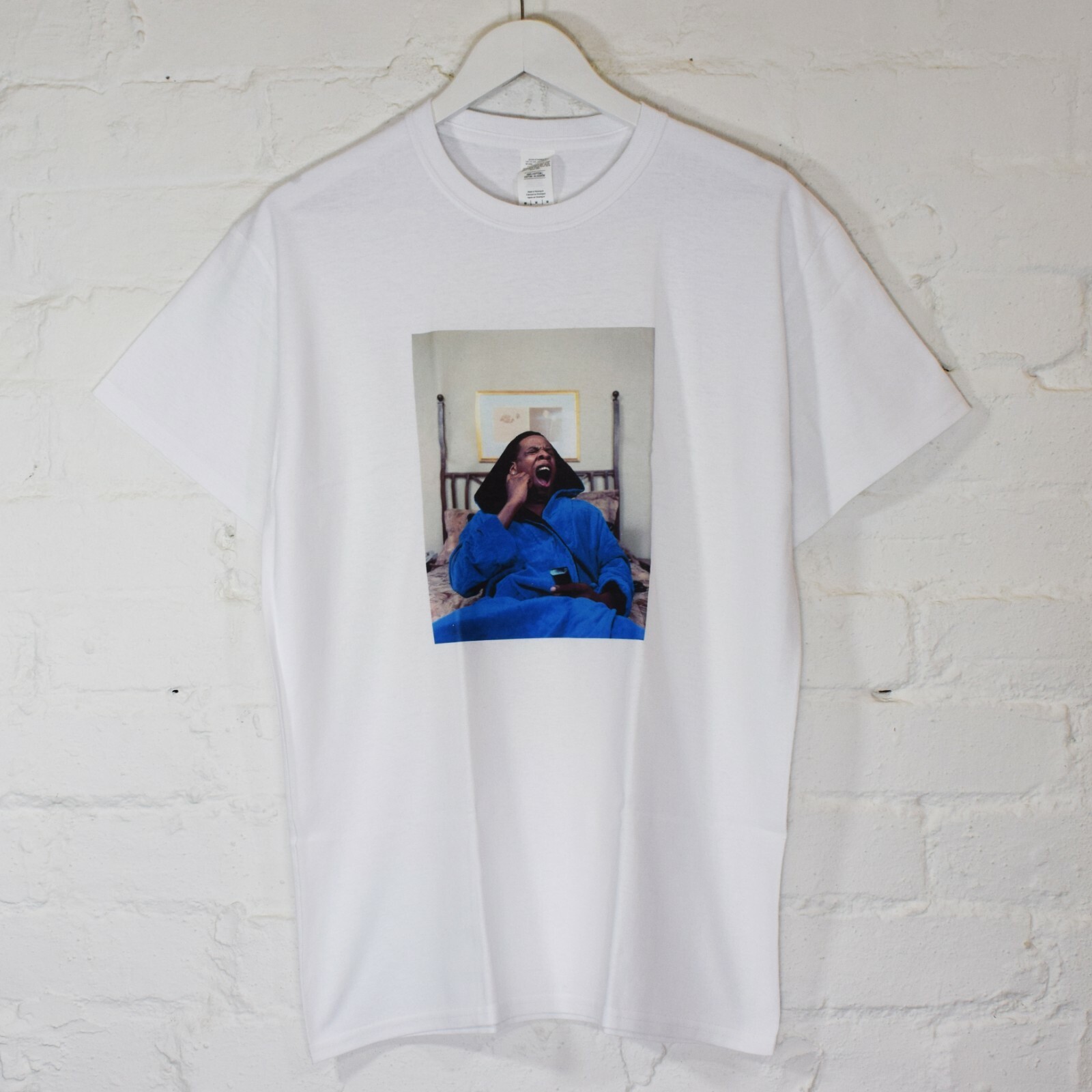 Actual Fact Jay-Z Yawn T-shirt Hip Hop Rapper White Tee | eBay Australia