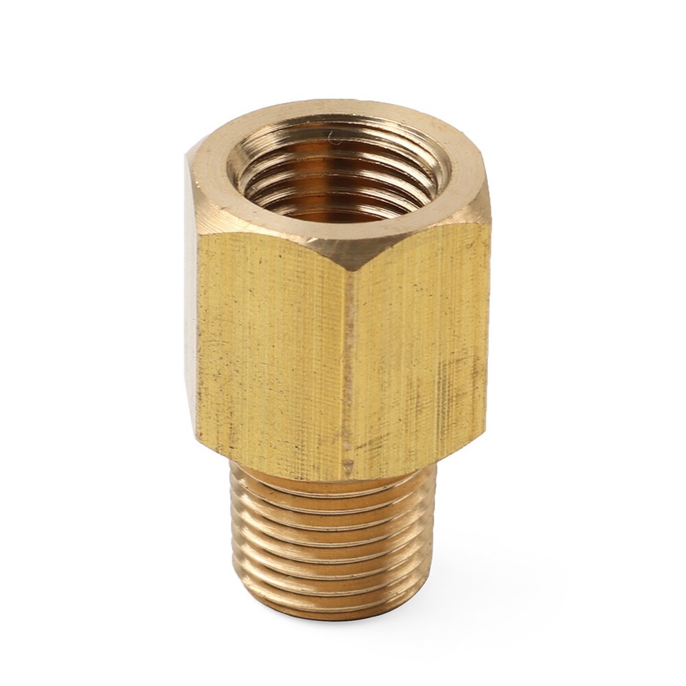 1pc 1/8" NPT Male To 1/8" NPT Female Pipe Reducer Hex Thread Adapter ...