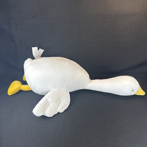 Miniso Life White Goose Dead X Eyes 25" Plush Stuffed Animal Toy NWT | eBay