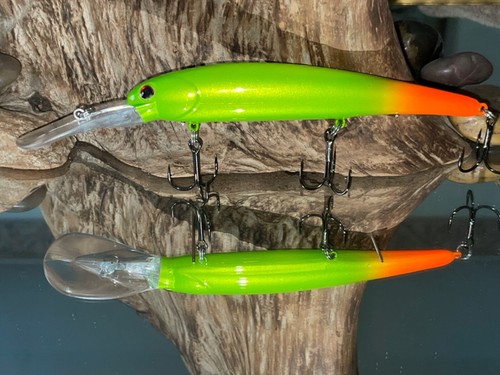 Custom Painted Bandit Walleye Deep lure crankbait walleye bass Hot ...