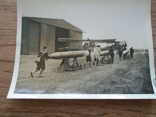 HMS JACKDAW, Royal Naval Air Station, Crail, Fife. PHOTOGRAPH ORIG RAF ...