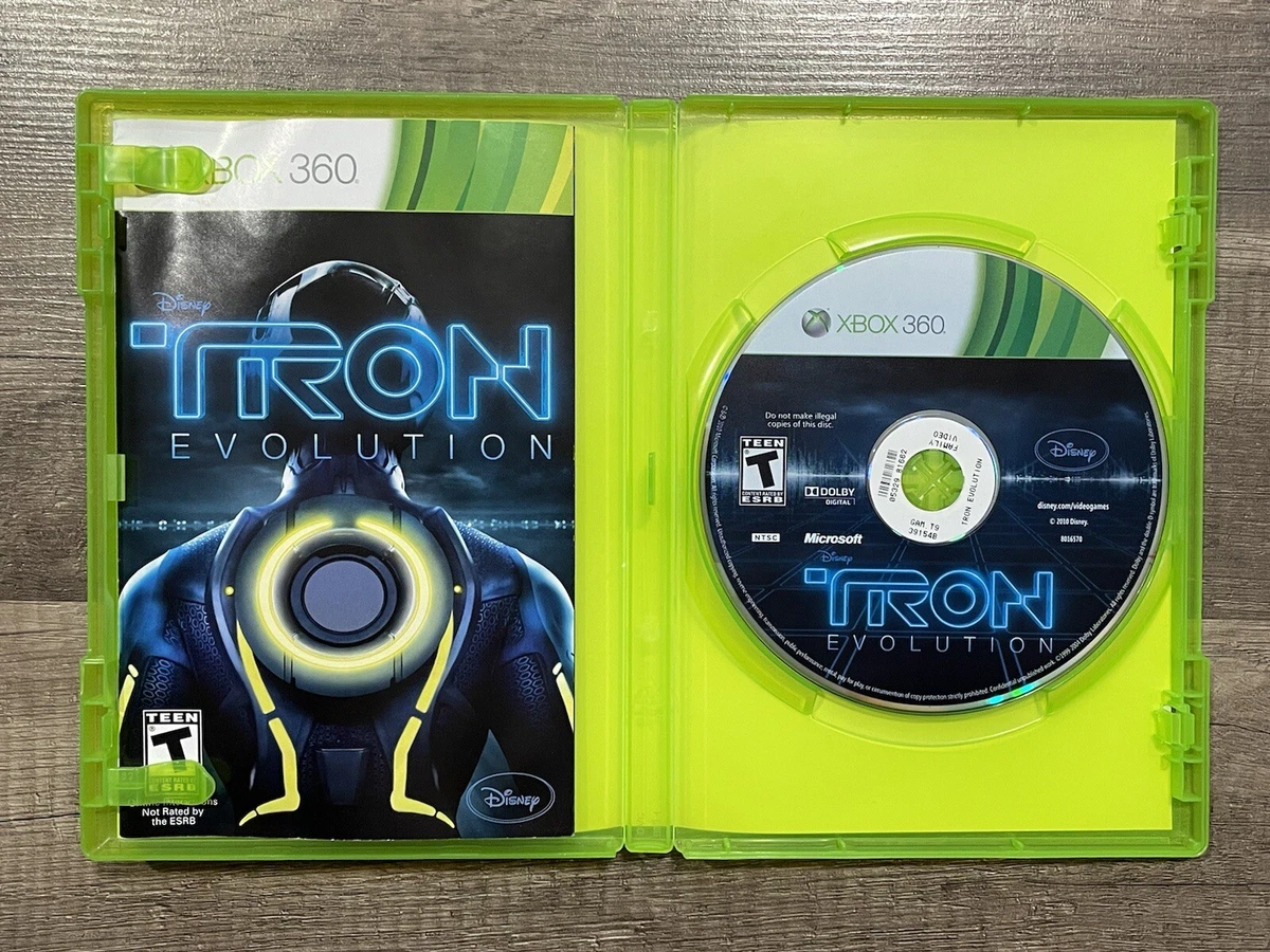 Tron Evolution Xbox 360 Cover