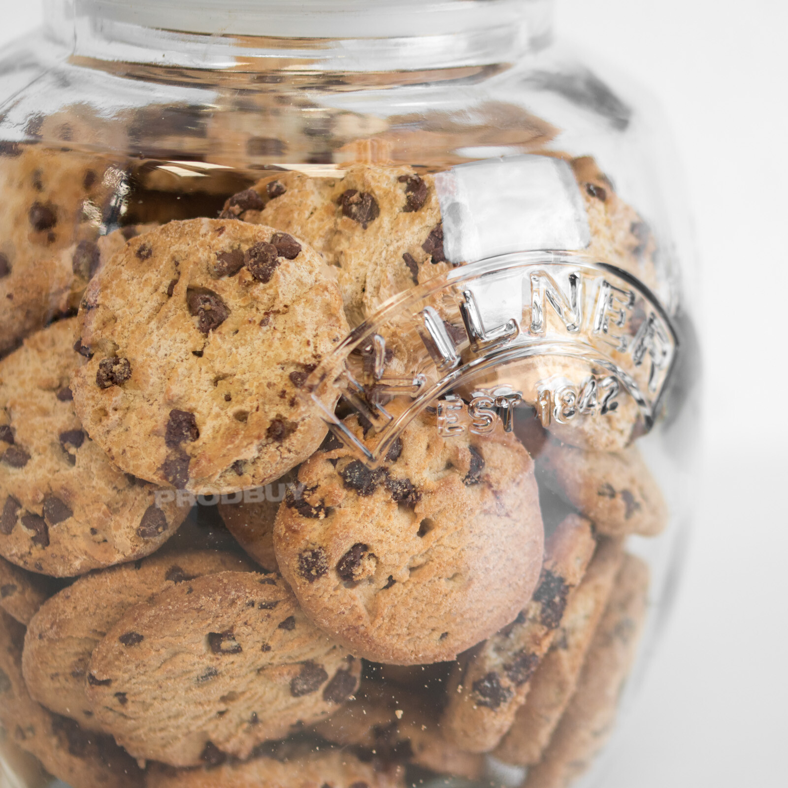 Kilner 2 Litre Glass Storage Cookie Jar Pasta Rice Biscuit Pot Kitchen ...