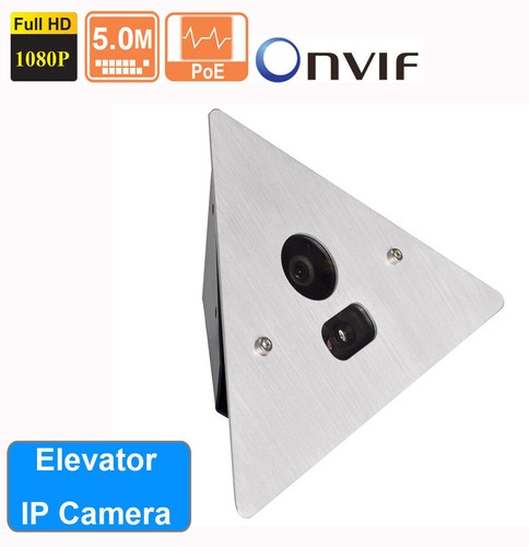 5MP HD 1080P Corner Mount Elevator IP Camera, ONVIF PoE or 12V DC | eBay