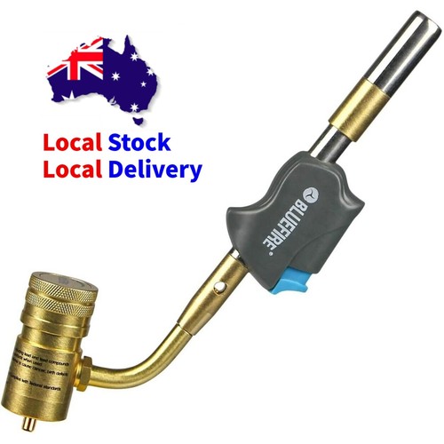 BLUEFIRE Hot Turbo High Intensity Swivel Torch Push Button Trigger ...