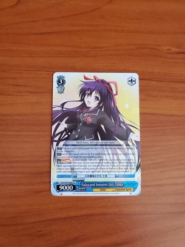 Weiss Schwarz Date A Live - Naive and Innocent Girl, Tohka - DAL/W79 ...