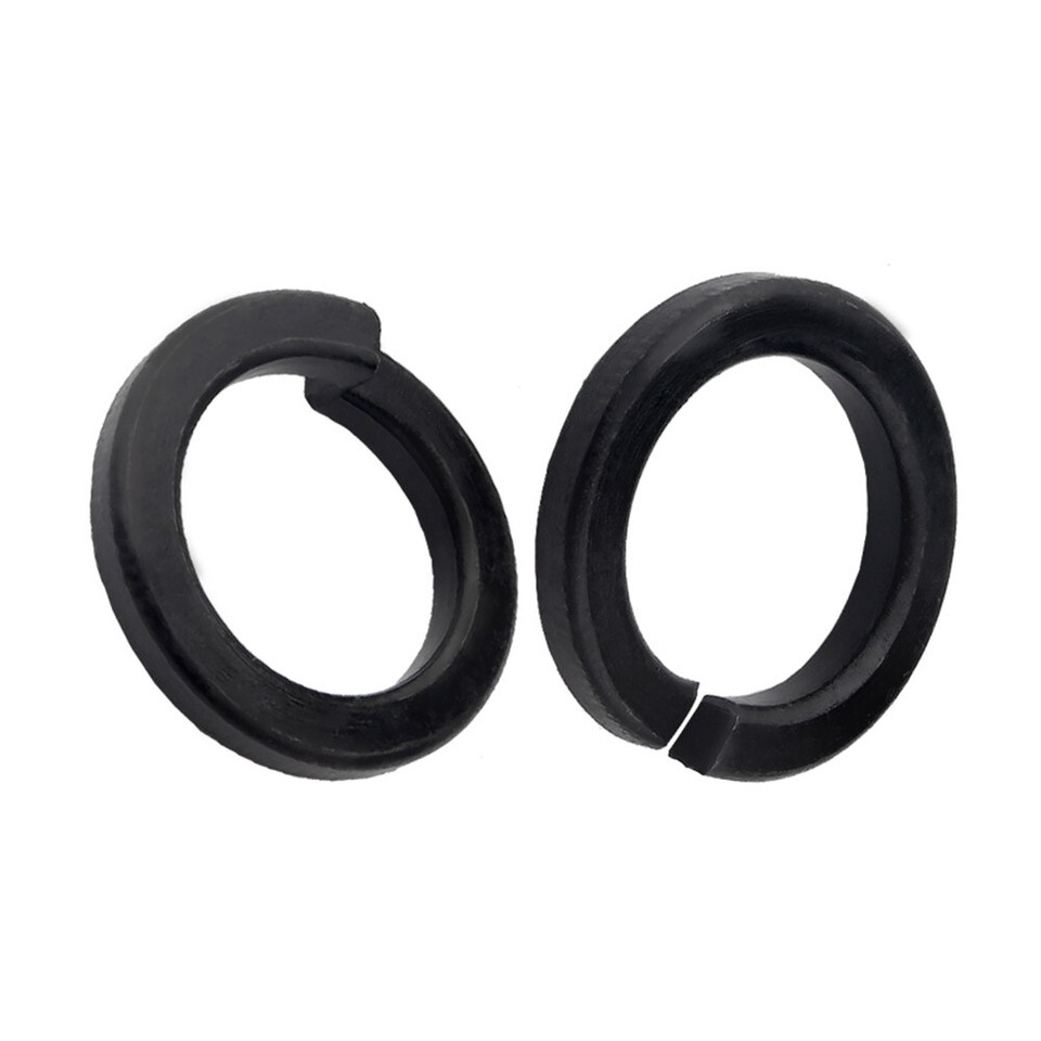 M3 M4 M5 M6 M8 M10 M12 M14 Black Carbon Steel Spring lock washers ...
