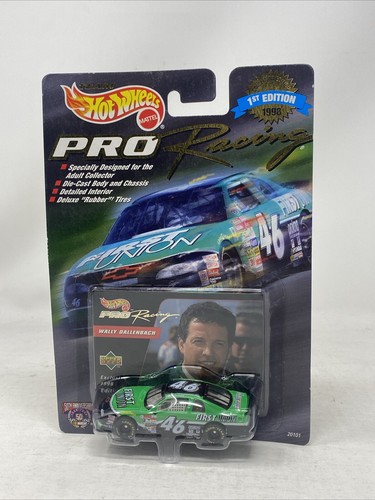 Hot Wheels Pro Racing 1998 1st Edition Wally Dallenbach #46 First Union ...