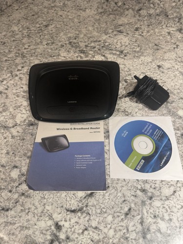 Cisco Linksys WRT54G2 v1 54 Mbps 4-Port 10/100 Wireless G Broadband ...