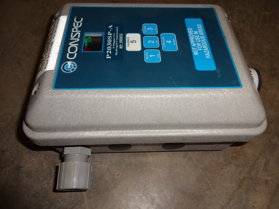 CONSPEC CONTROLS P2030SP-A 0-50 PPM HYDROGEN COMPENSATED | eBay