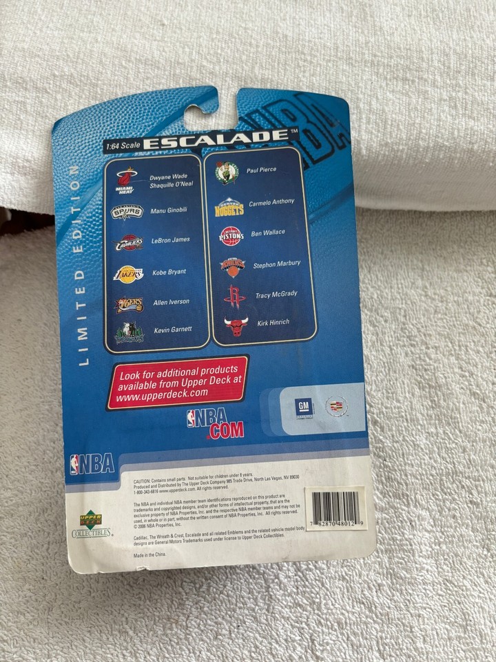2006 UPPER DECK NBA ESCALADE CARMELO ANTHONY DENVER NUGGETS NEW | eBay