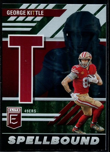 2023 Panini Donruss Elite George Kittle #SB-GK3 Spellbound San ...