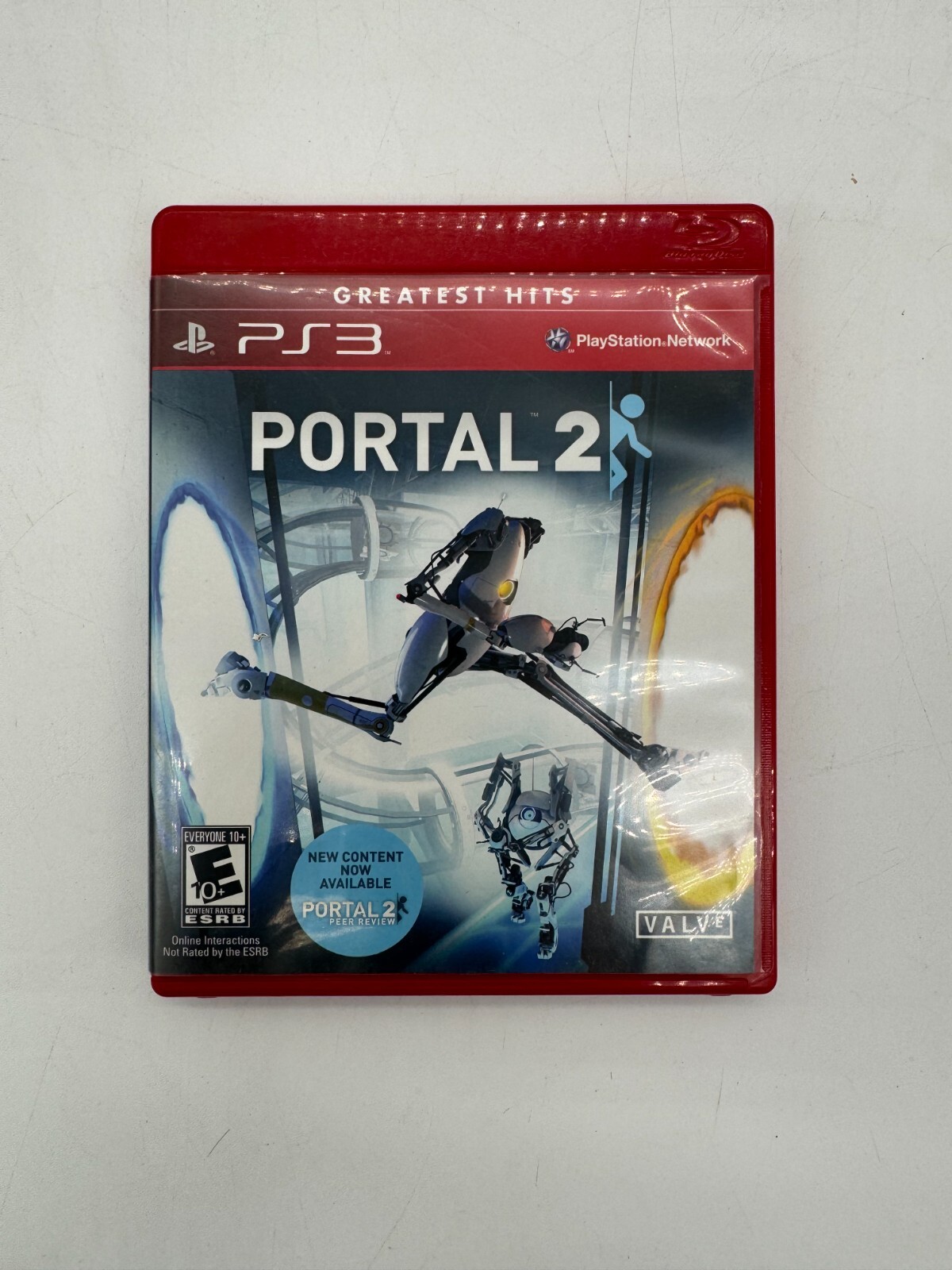 Portal 2 PS3 Greatest Hits - Mind-Bending Puzzles, Complete with Case ...