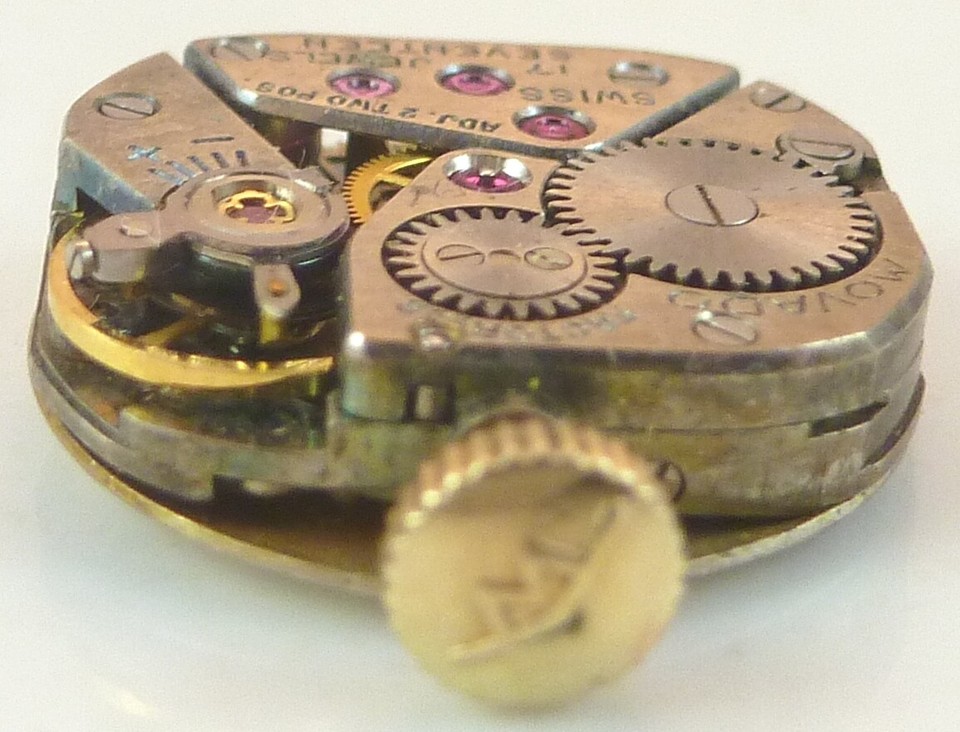 Vintage Movado Factories Mechanical Wristwatch Movement - Parts ...