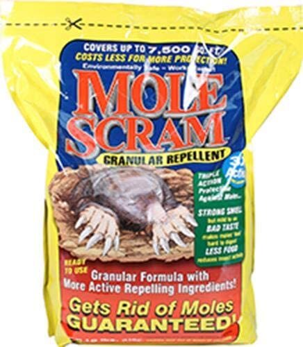 Enviro Pro 12010 Mole Scram Repellent Granular Bag, 10 Pounds | eBay